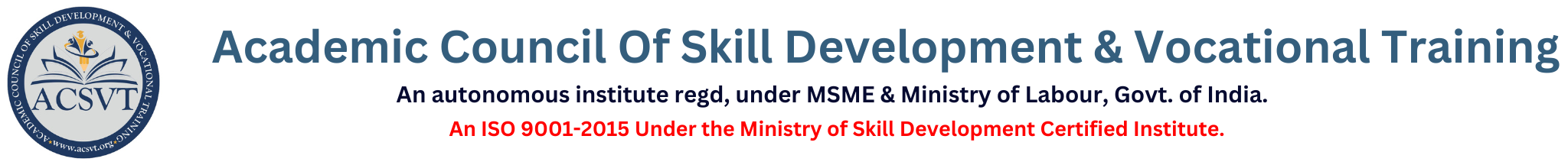 Academic Council Of Skill Development & Vocational Training
